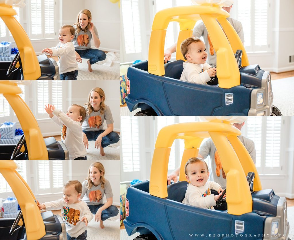 A Very Brown Bear Birthday Party | atlanta baby photographer